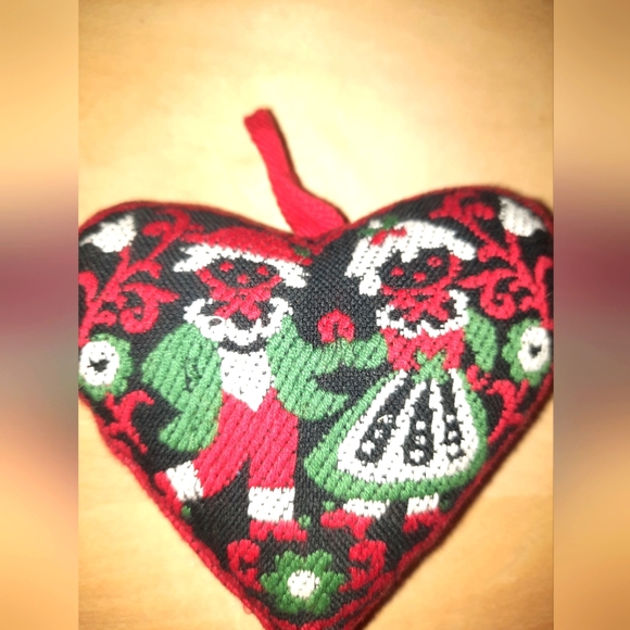 Vintage | Other | Vintage Kolf Austria Embroidered Ornament | Poshmark